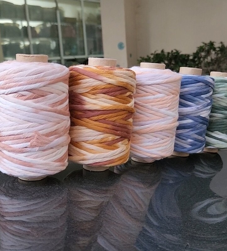 Hand Painted Thread For Macrame
