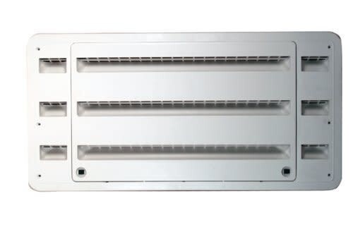 30" Polar White Dometic Lower/Upper Fridge Vent (3109349.005)