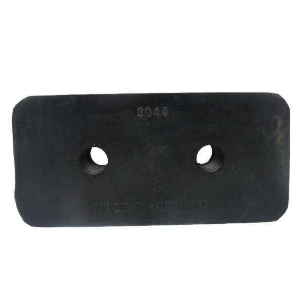 6" Rectangle Rubber Bumper (DB3044)