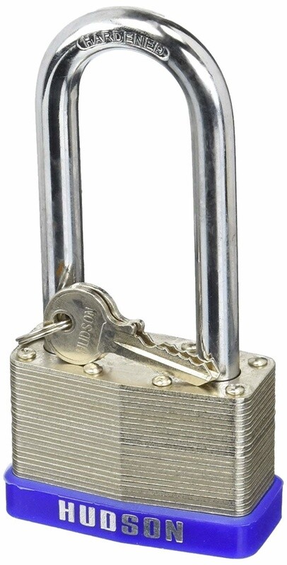 Hudson Laminated Padlock W/Key 2 1/2" (PADLOCK-M1-65-DB-UB-KD)