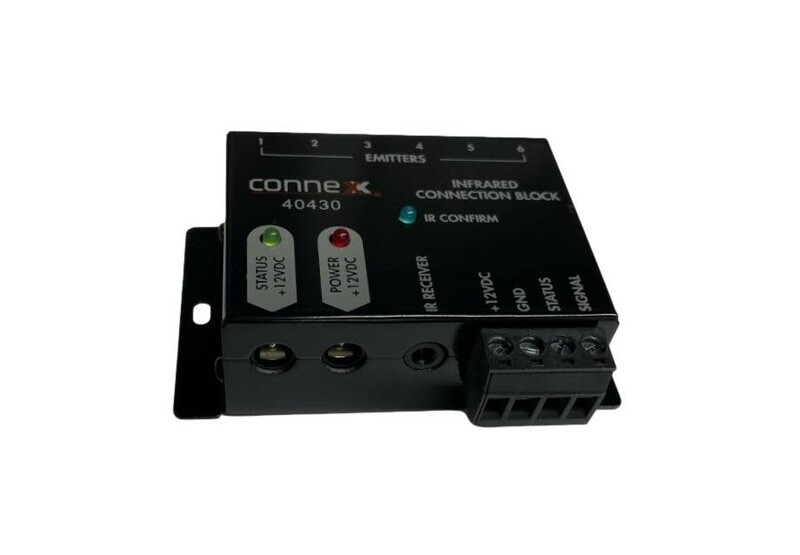 12 VDC IR Connecting Block with LED Power Indicator