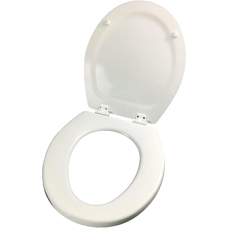 Dometic Replacement Wooden Toilet Seat White