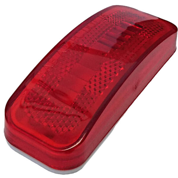 4" X 1 1/2" Red Surface Mount LED Clearance/Marker Light 2 Wire W ...