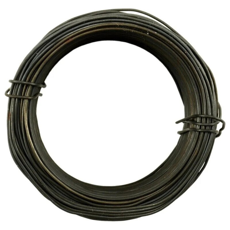 Black Annealed Coiled Wire 24 Ga 100' (23927)