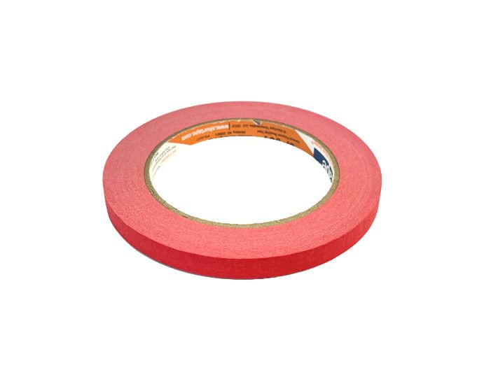 Red Masking Tape 3/8" x 60 yd