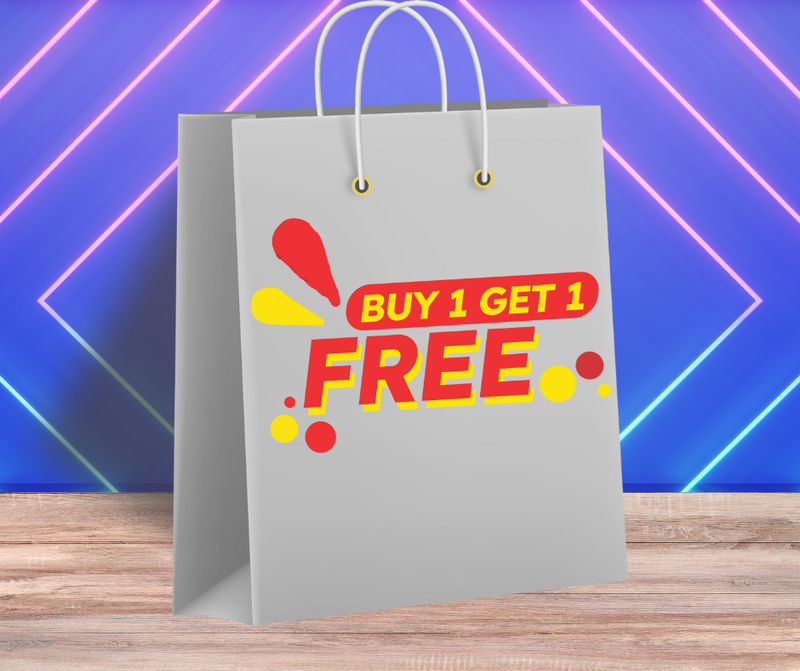 Buy 1 Get 1 Free