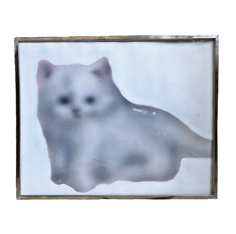 SMALL KITTEN 3, original painting