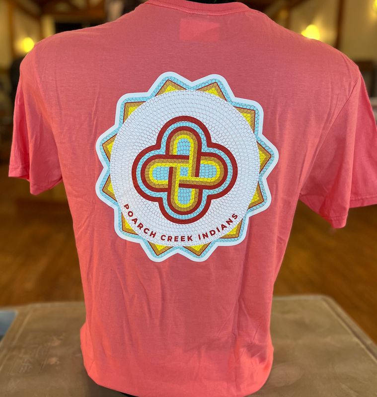 Logo with Back Beaded Design