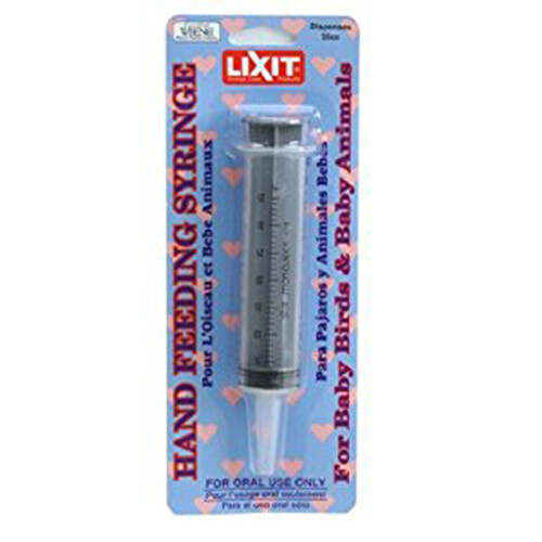 Lixit - Hand Feeding Syringe - 10cc