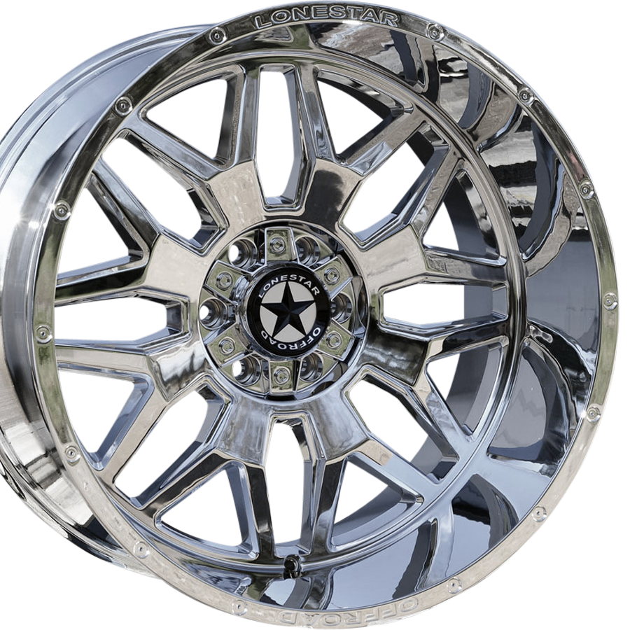 22x12 Chrome Renegade Wheels 6x5.5(139.7mm) & 6x135mm