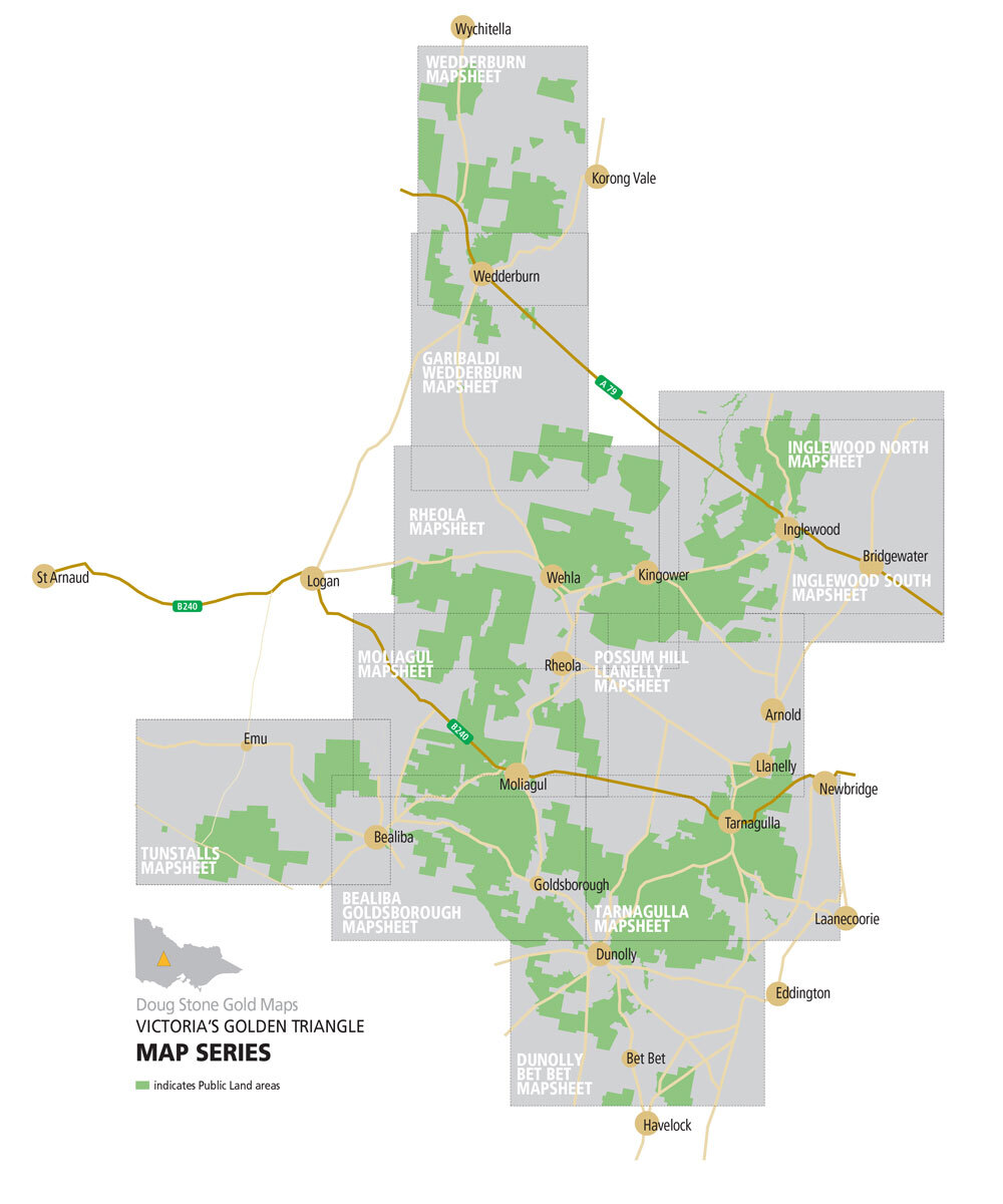 Doug Stone's Guide to Gold Prospecting with Maps: Victoria's Golden ...