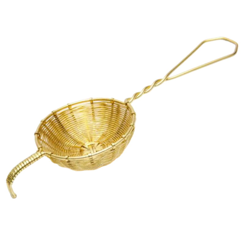 Brass Tea Strainer