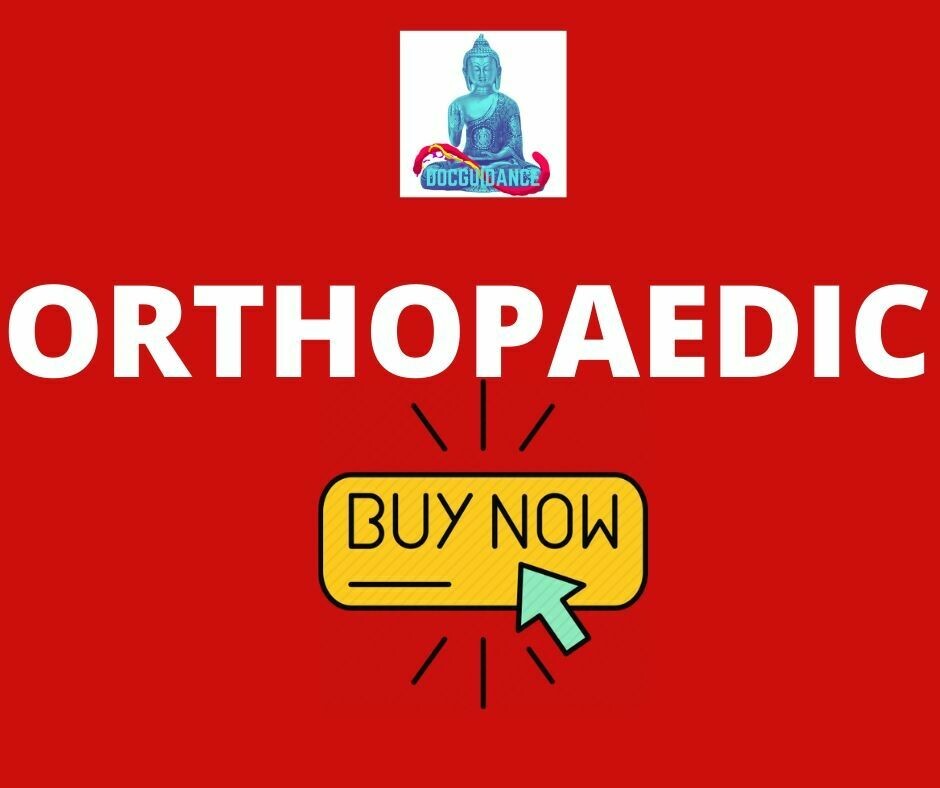 ORTHOPAEDICS Superspecialities NEET-SS MCQ Question Banks