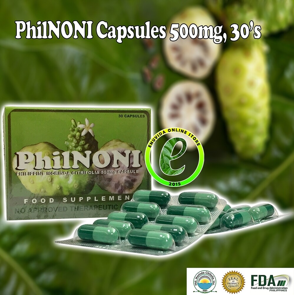 PhilNONI Capsules - 500mg, 30's