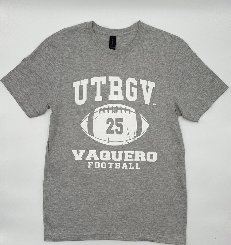 UTRGV Vaquero Football 25 - Still Undefeated YOUTH - GREY