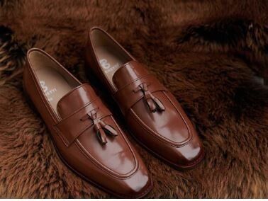 CURTIS SHOE COGNAC
