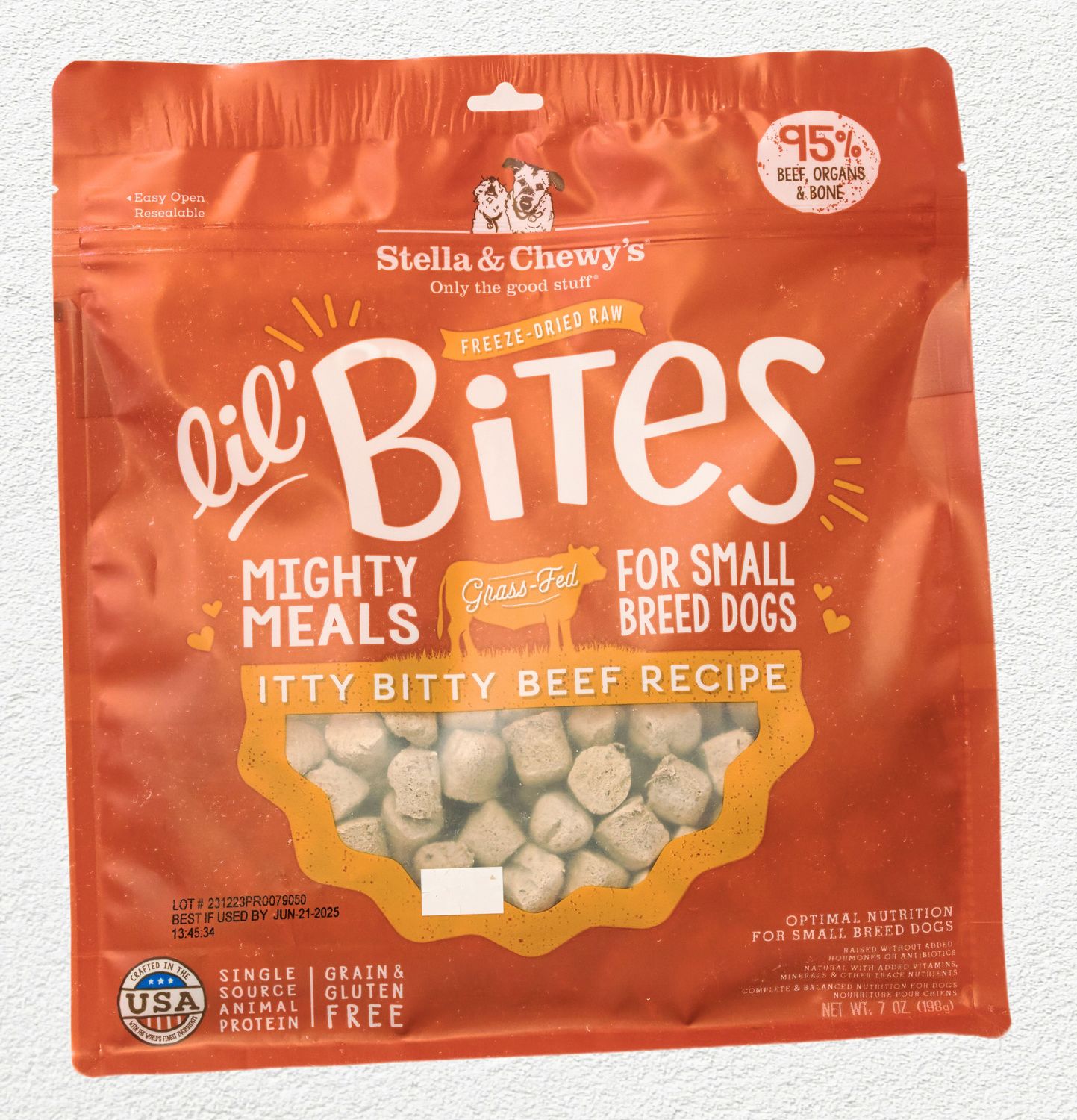 STELLA & CHEWY DOG FREEZE DRIED LIL BITES ITTY BITTY BEEF 7oz – Store ...