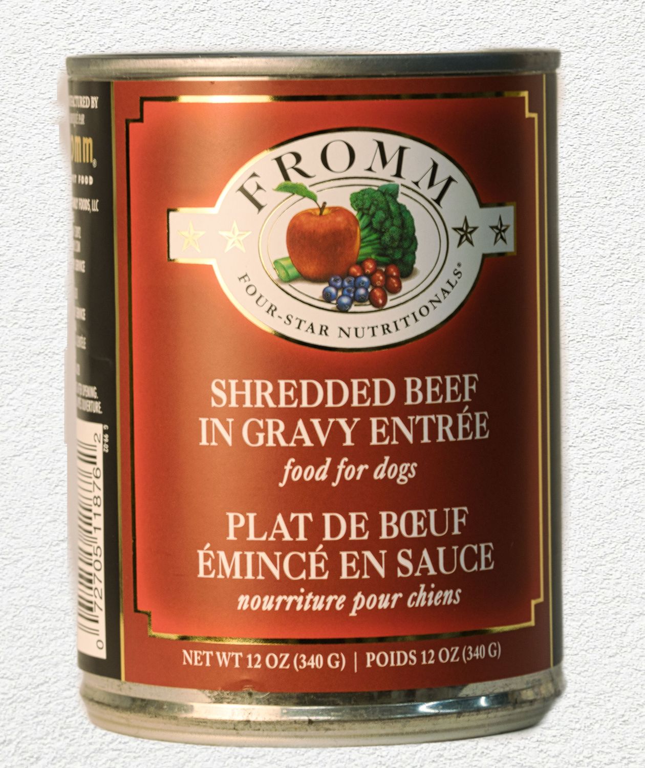 Fromm Dog Can 4 star shredded beef in gravy 12oz - Store - Neighborhood ...