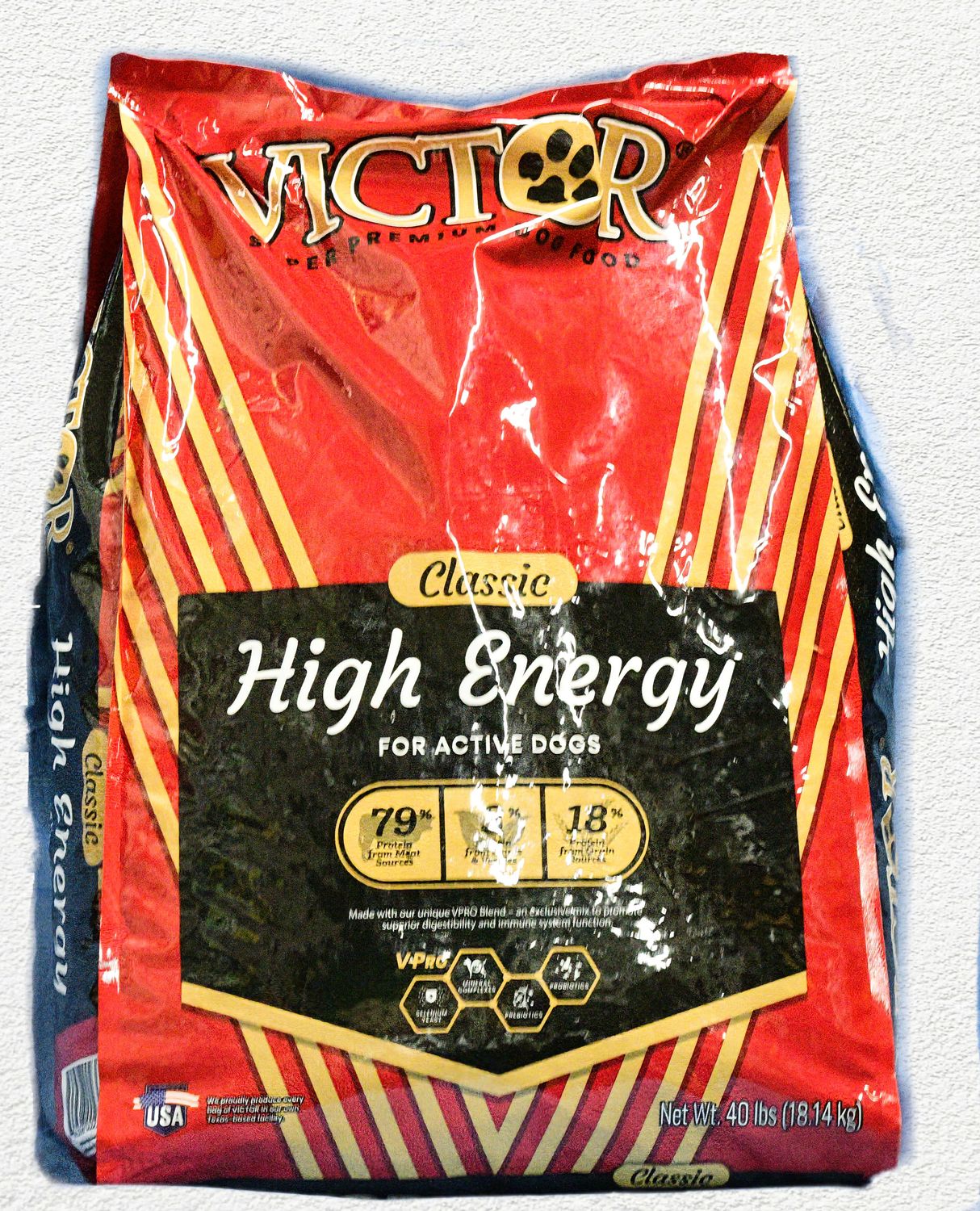 Victor Classic High Energy Formula Dry Dog Food, 40 lb - Store ...