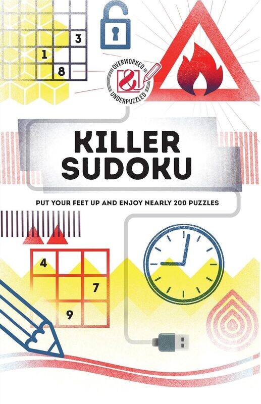 Overworked & Underpuzzled: Killer Sudoku | Sudoku Puzzle Books