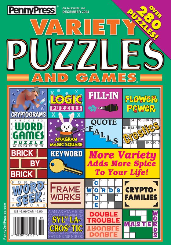 Puzzle Book Store- Variety Puzzles and Games