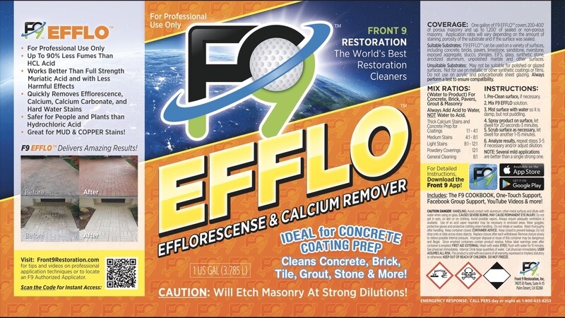 F9 EFFLO - Powerful Cleaning with Reduced Risk
