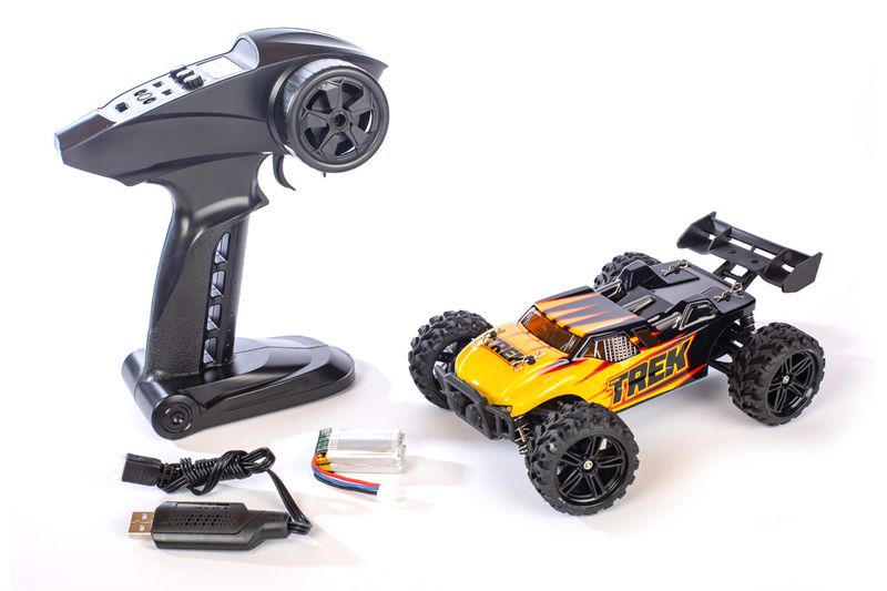 RGRC2450 Mini Trek 1/24 RTR Truggy - Yellow