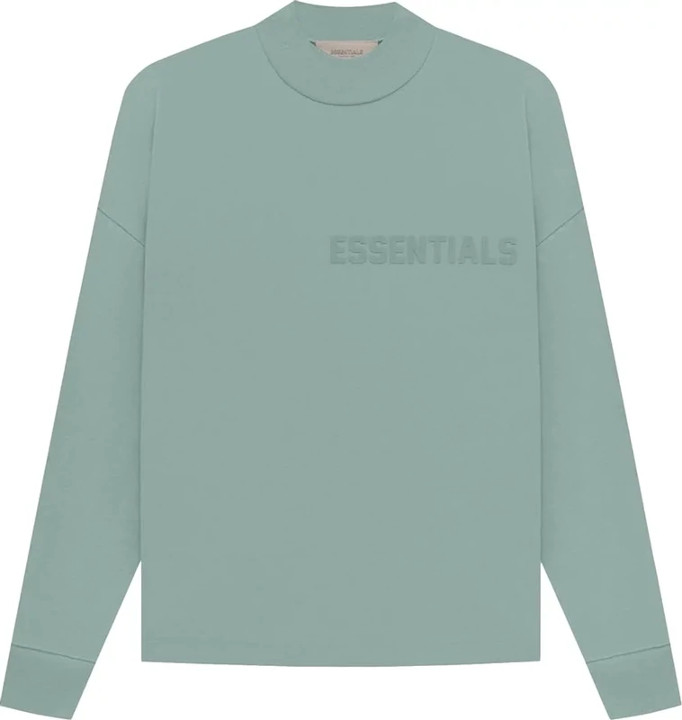 ESSENTIALS L/S TEE SYCAMORE