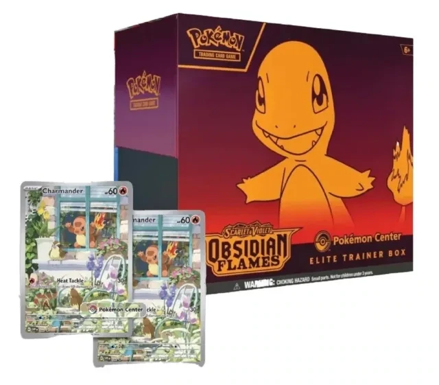 Pokemon Centre Exclusive Obsidian Flames ETB