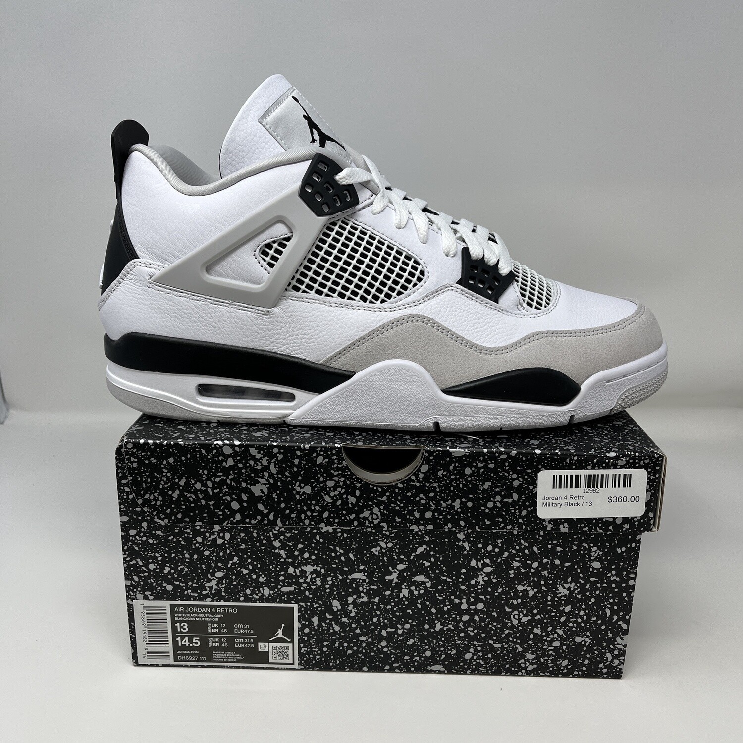 Jordan 4 Retro Military Black