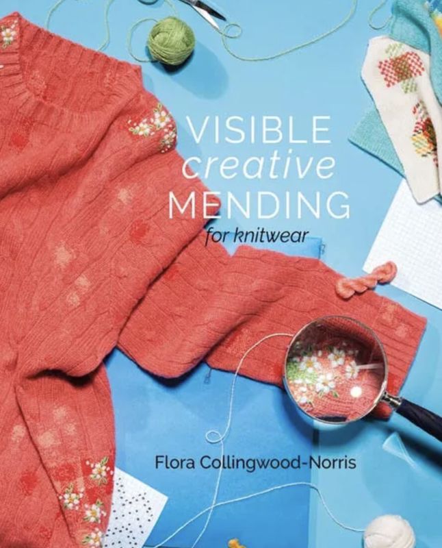Visible Creative Mending for Knitwear