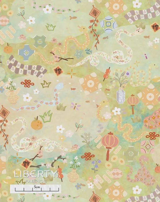 Liberty Tana Lawn / Dream Reflection A / 25cm