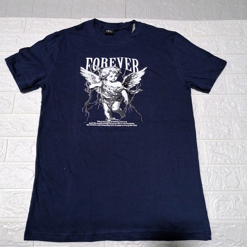 T-Shirt Forever Angel - azul - Unitalla S|M
