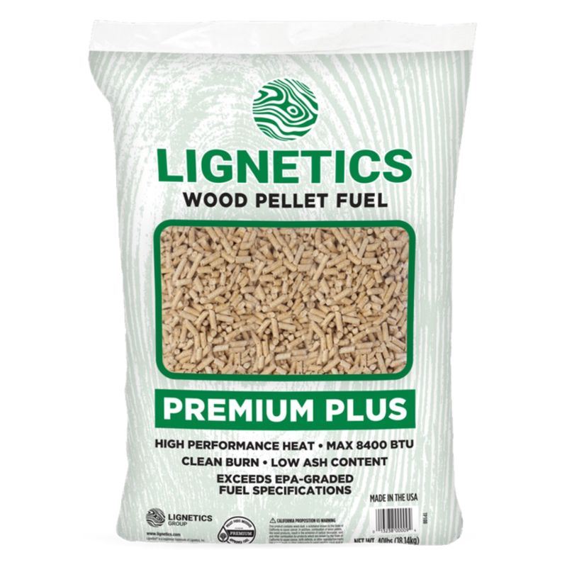 WOOD PELLET FUEL LIGNETICS 40LB