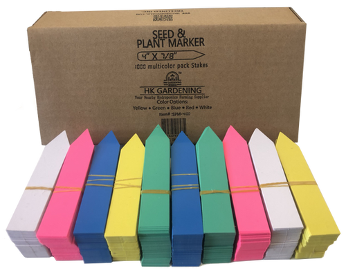 HK Seed & Plant Marker 1000 Multicolor Pack