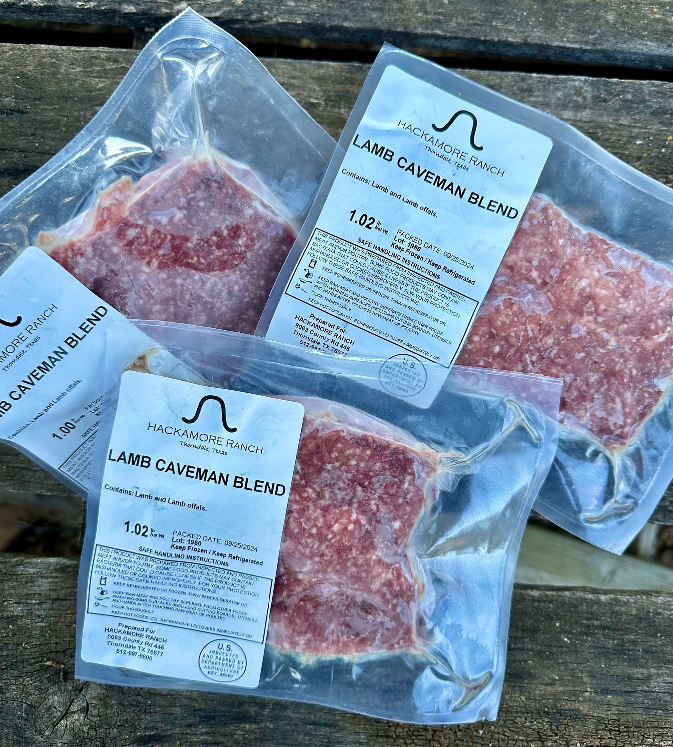 Lamb Caveman Blend (Organ meat blend )