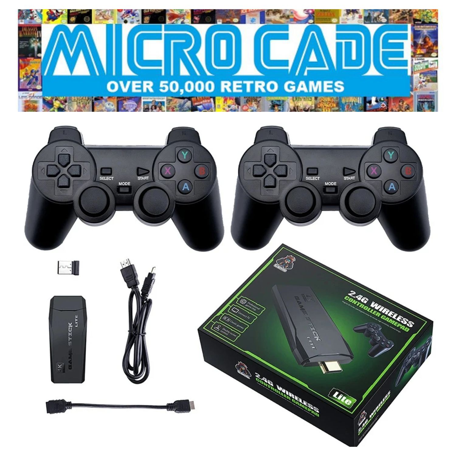 Game Stick Lite 20,000 Games