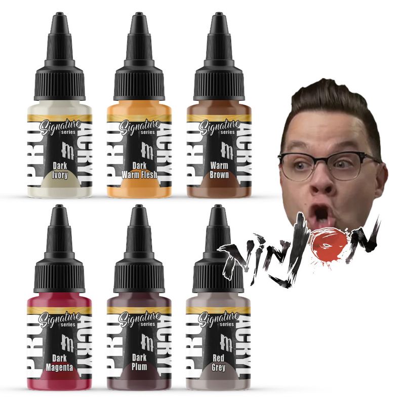 Paint Set - Signature Series 2 Ninjon Pro Acryl