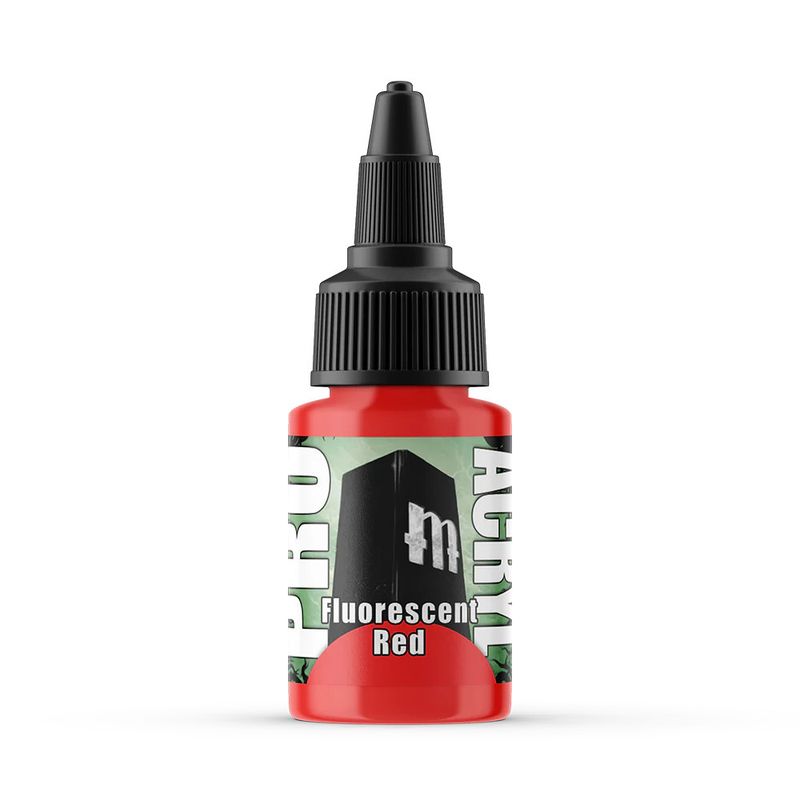 Pro Acryl Fluorescent Red 22ml