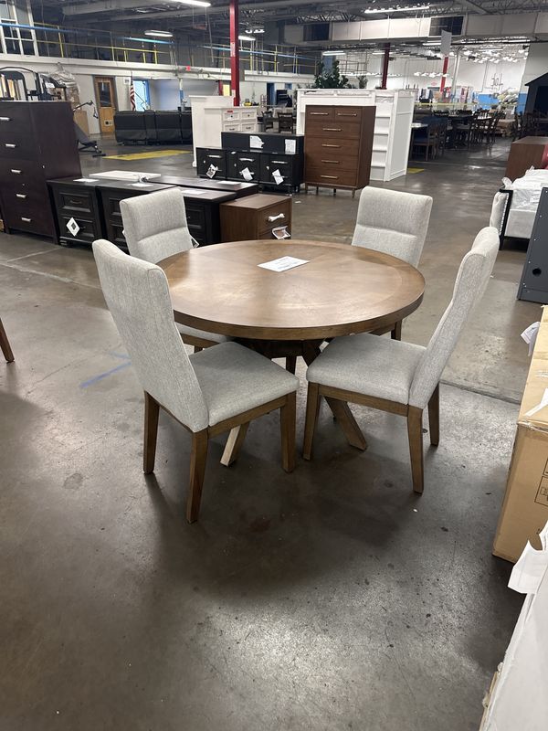 KAELYN 5PC DINING BROWN - 18