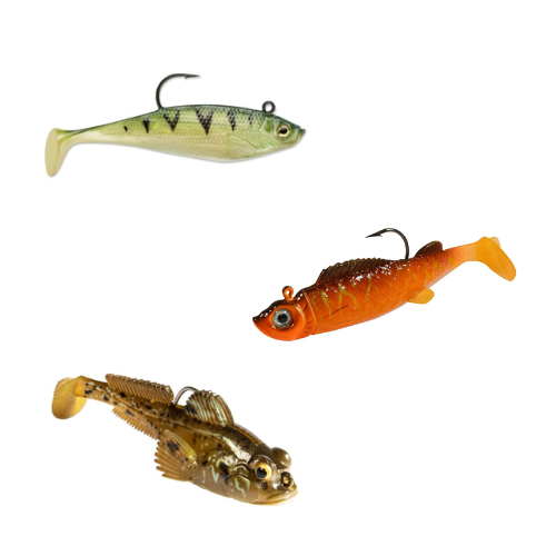 Pre-Rigged Jigs w/Plastics