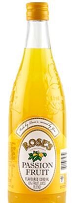 Roses Passionfruit Cordial 750 ML