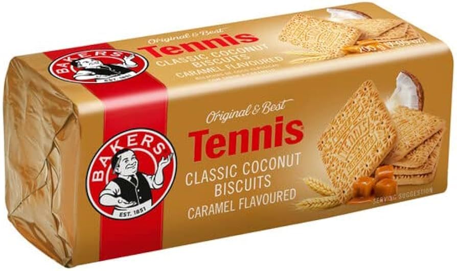 Bakers Tennis Caramel 200g