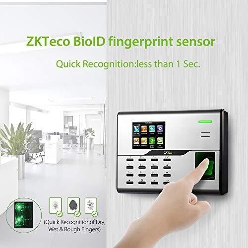ZKTeco UA860 Fingerprint Identification Time and Access Control Terminal