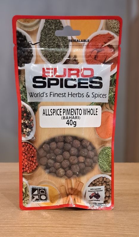 Euro Spice All Spice Pimento Whole (40g)