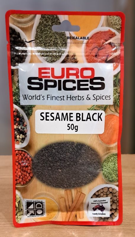 Euro Spice Black Sesame Seed (50g)
