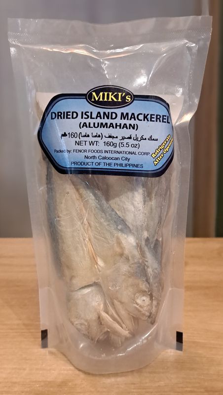 Miki’s Dried Island Mackerel (Alumahan)(160g)