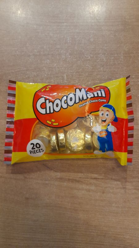 ChocoMani Peanut Coins 180g