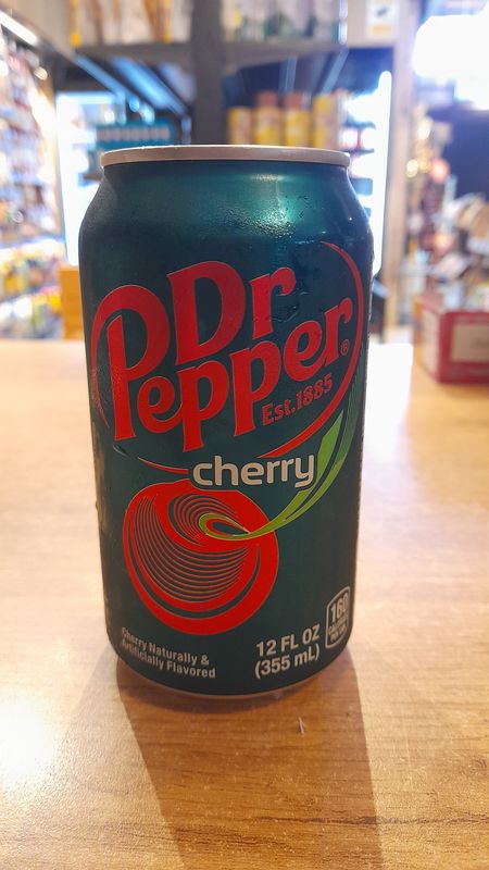 Dr Pepper Soft Drink Cherry (355ml)