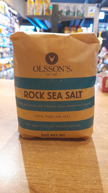 Olsson's Sea Rock Salt 1kg